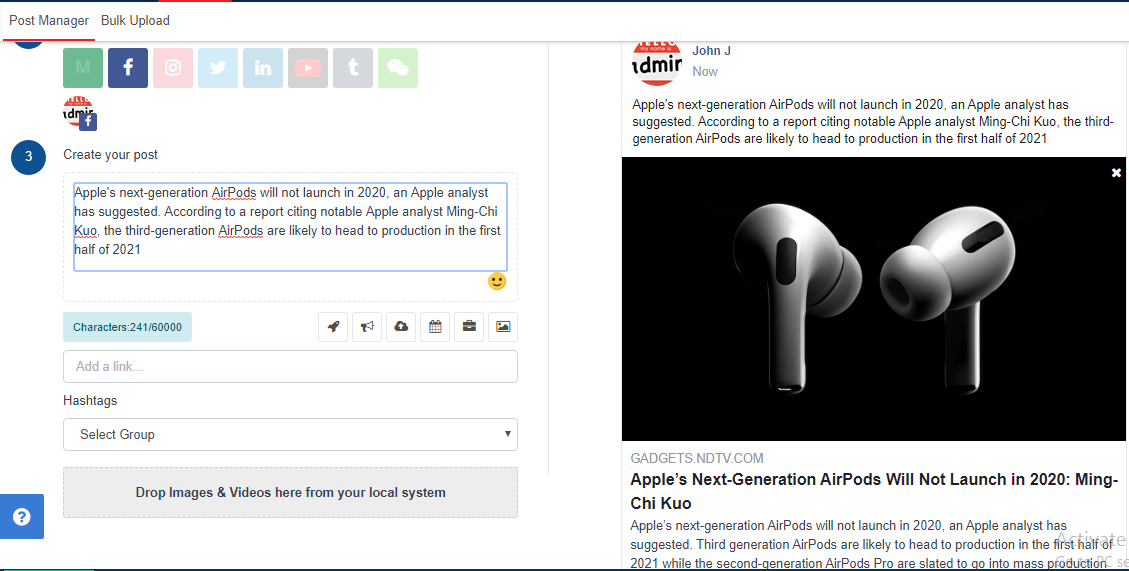 Removing URL Previews from Links in Facebook Posts – MavSocial